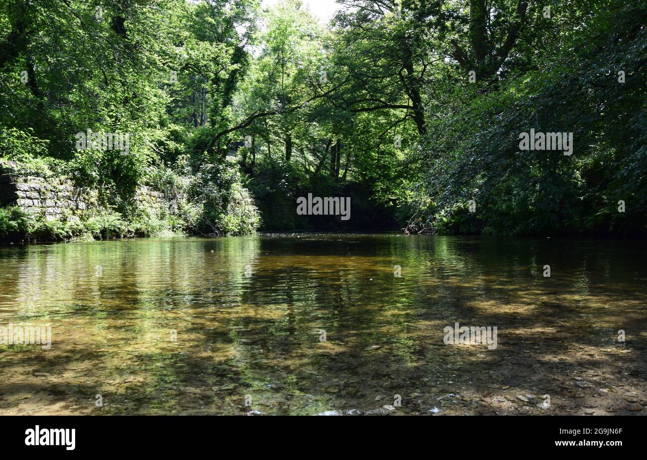 Respryn bridge river fowey hi-res stock photography and images - Alamy