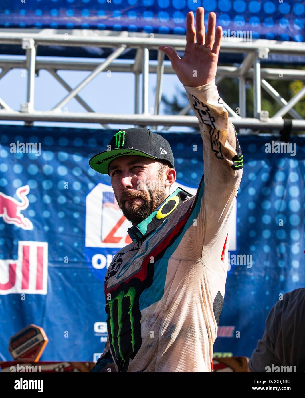 JUL 24 2021 Washougal, WA USA Monster Energy Kawasaki Eli Tomac(3 ...