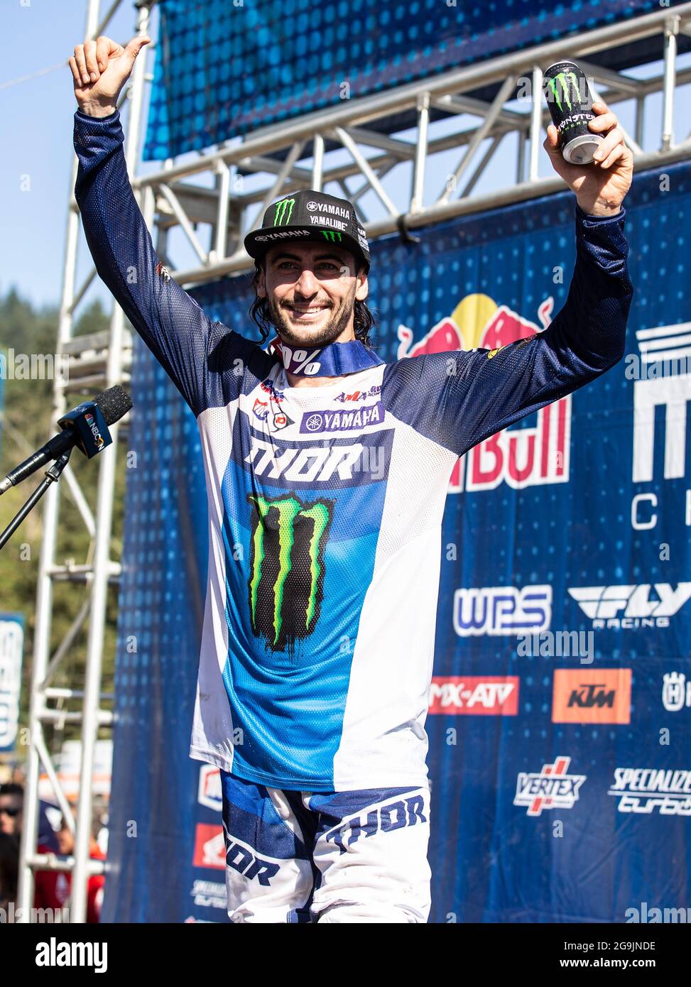 JUL 24 2021 Washougal, WA USA Monster Energy Star Racing Yamaha Dylan ...