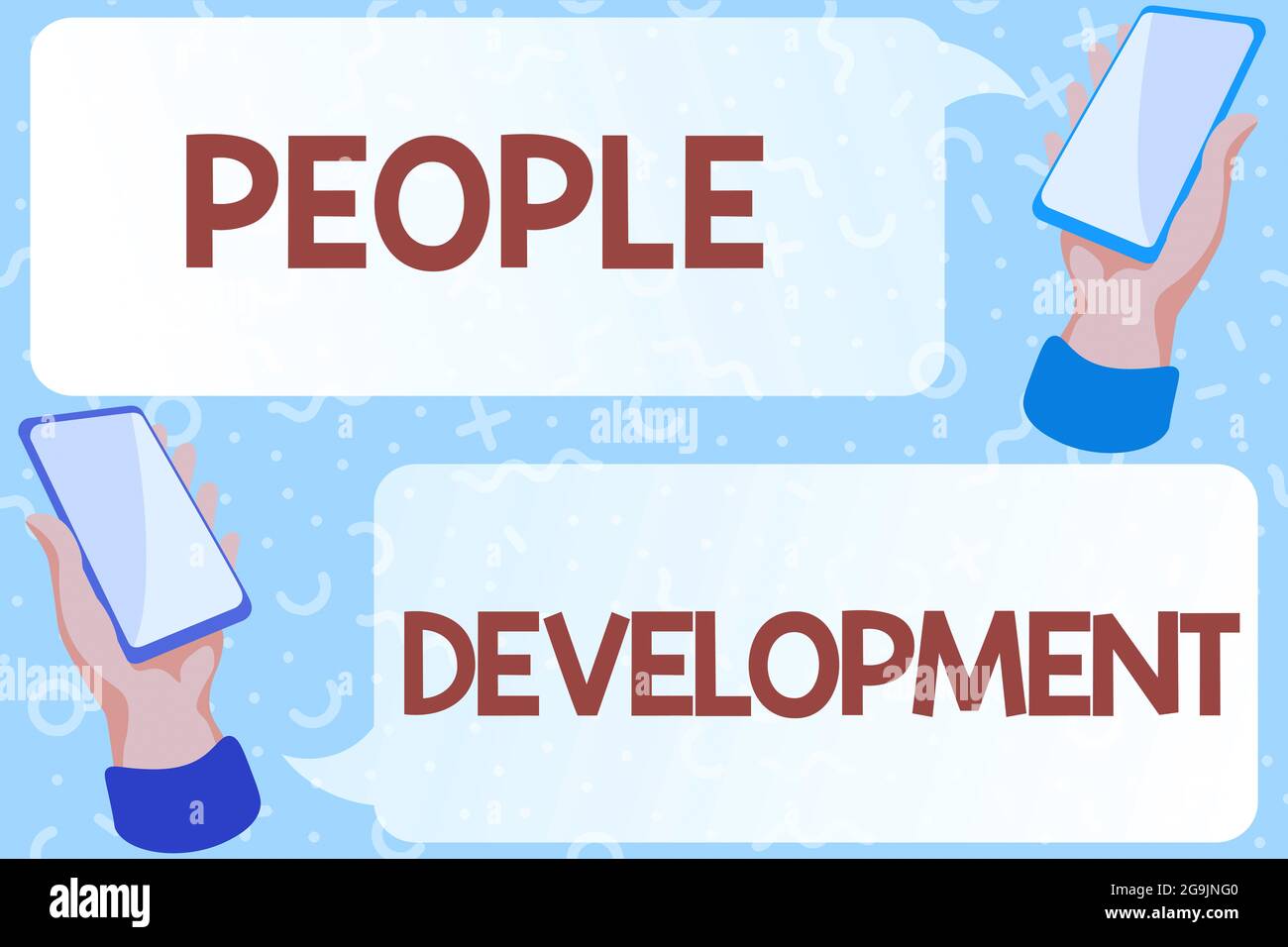 Writing displaying text People Development. Internet Concept ...