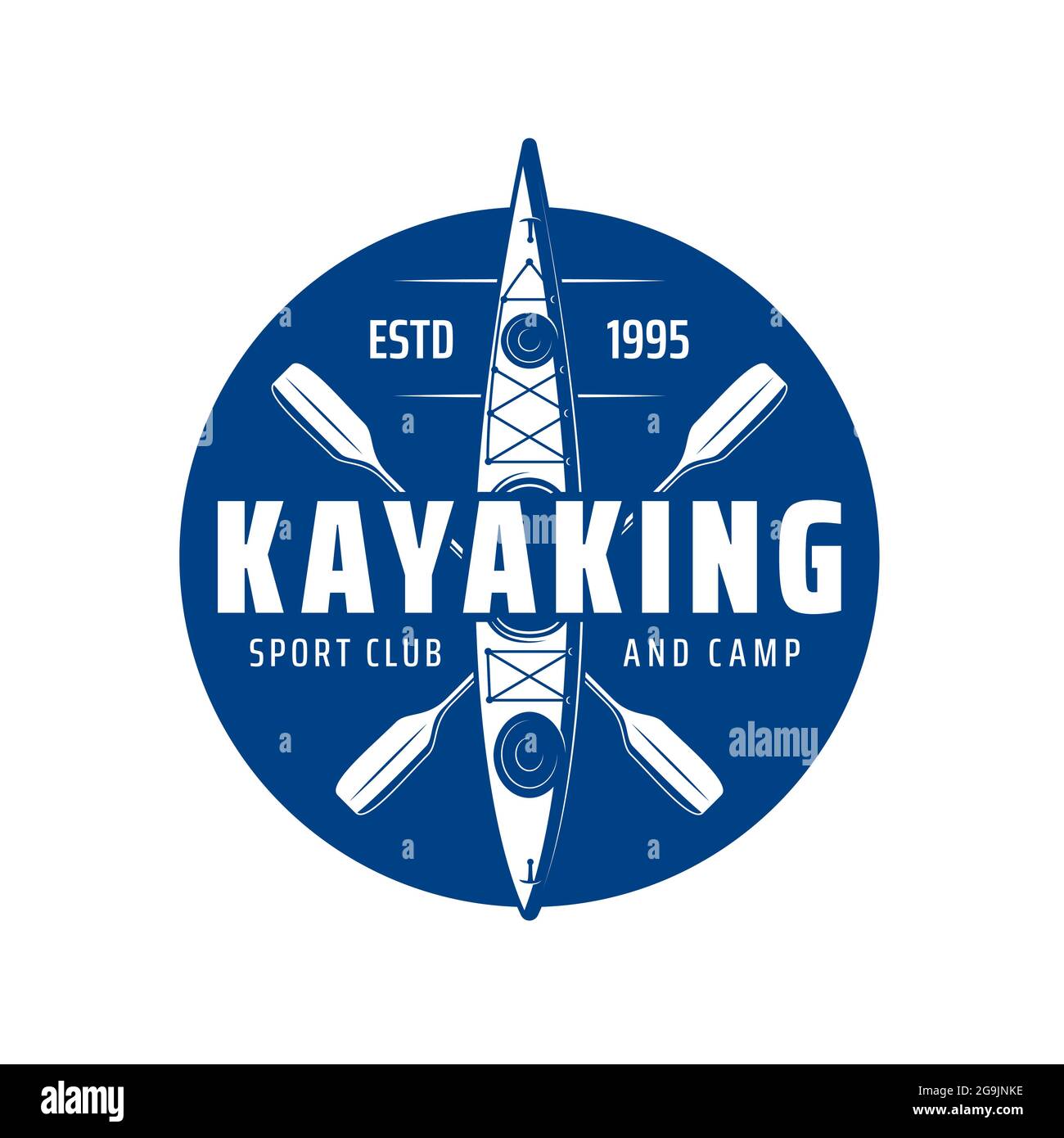Rowing club badge Stock Vector Images - Alamy