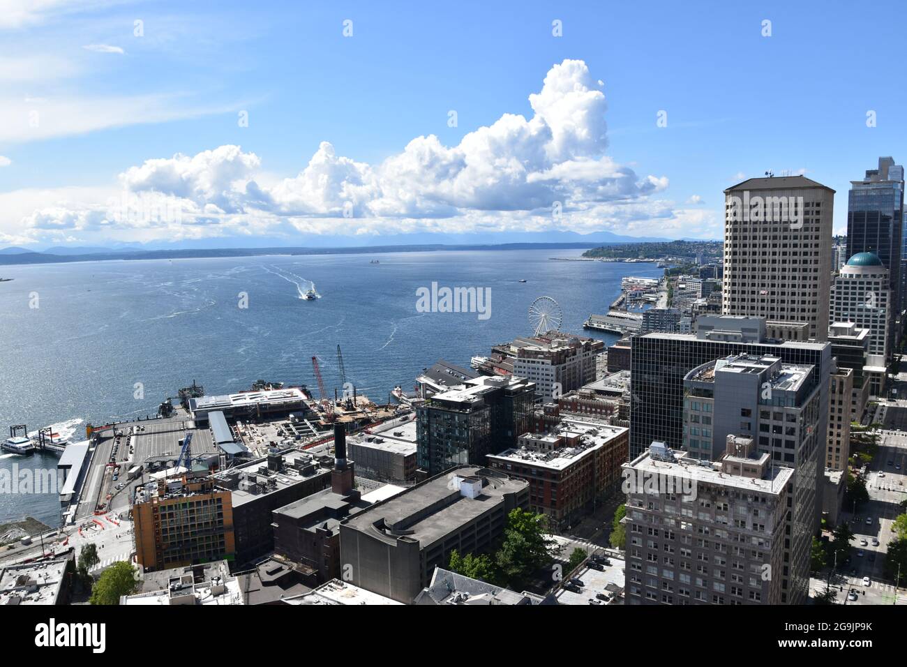 The Seattle, Washington skyline Stock Photo - Alamy