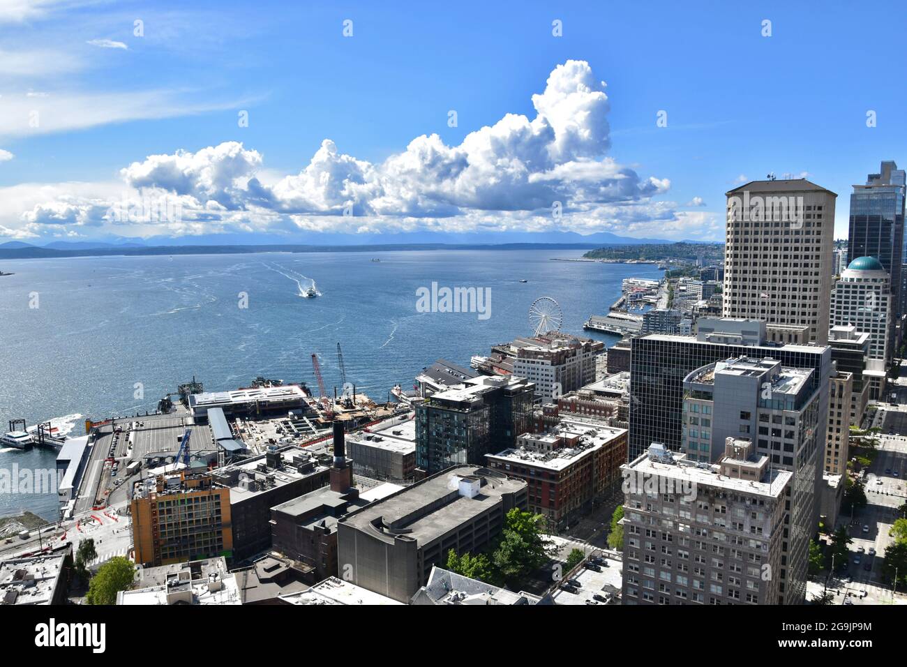 The Seattle, Washington skyline Stock Photo - Alamy