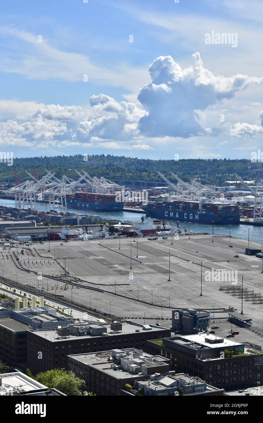 Around Seattle, Washington in the PNW (home to the Space Needle, Amazon ...