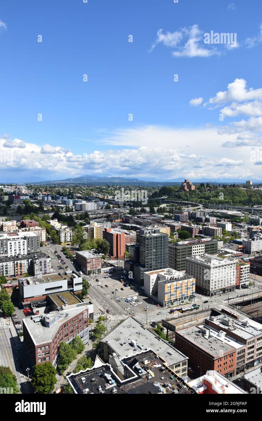 The Seattle, Washington skyline Stock Photo - Alamy