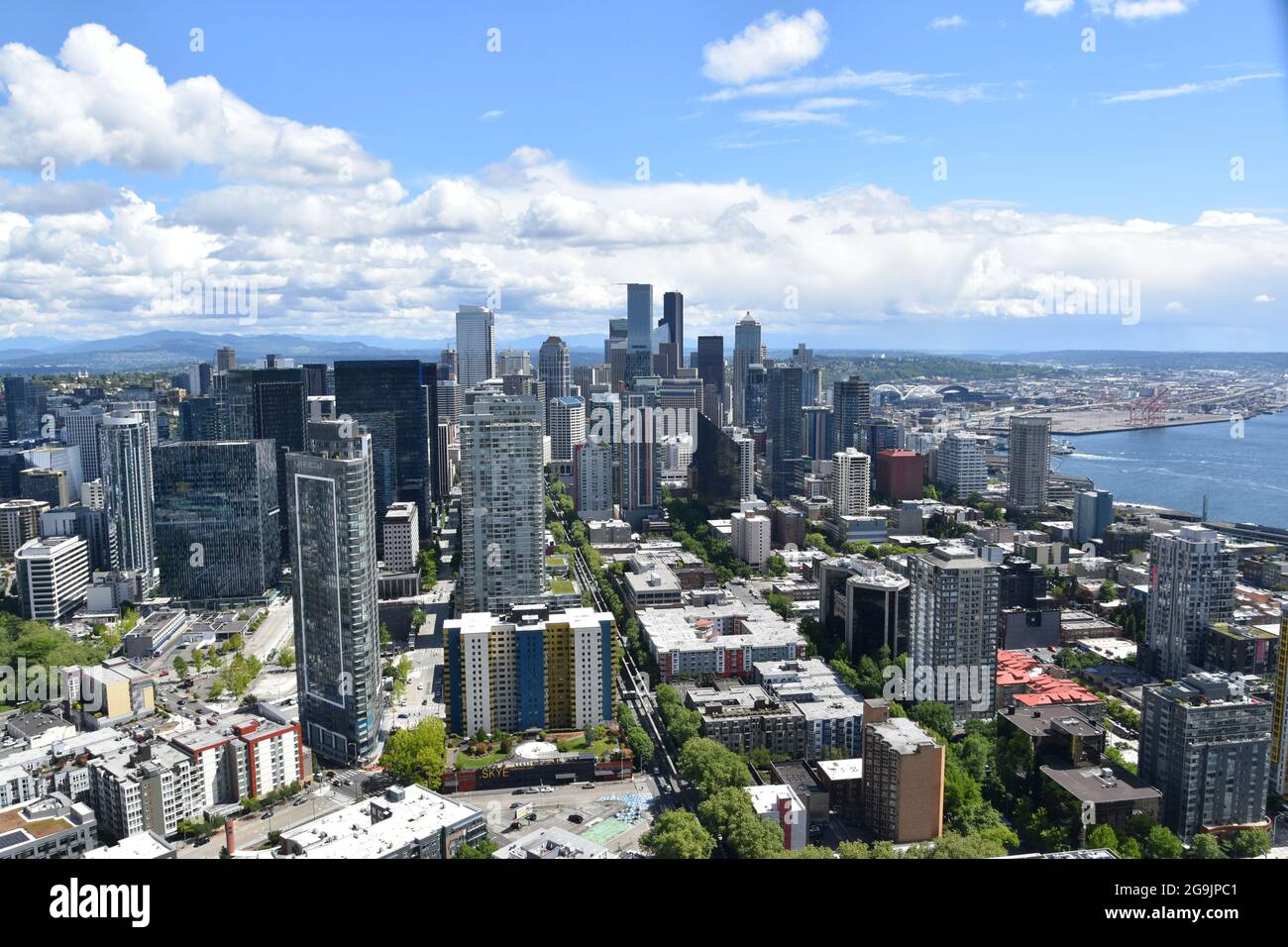 The Seattle, Washington skyline Stock Photo - Alamy