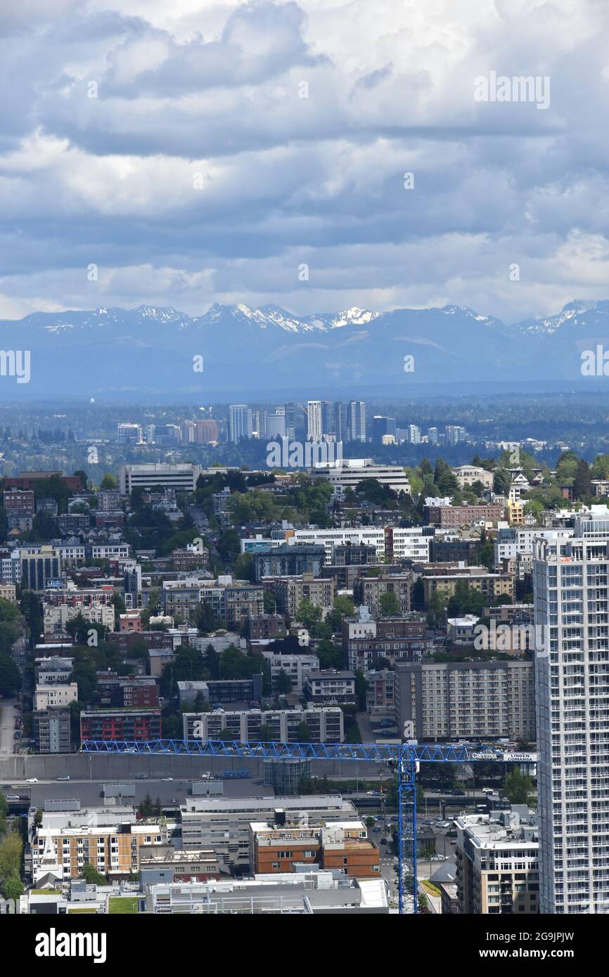 Around Seattle, Washington in the PNW (home to the Space Needle, Amazon ...