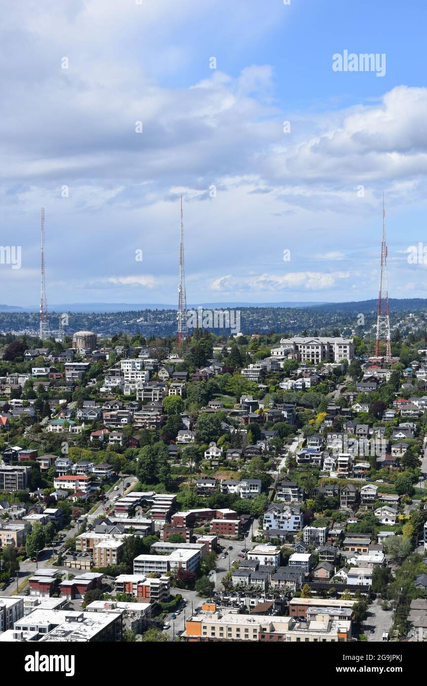 Around Seattle, Washington in the PNW (home to the Space Needle, Amazon ...