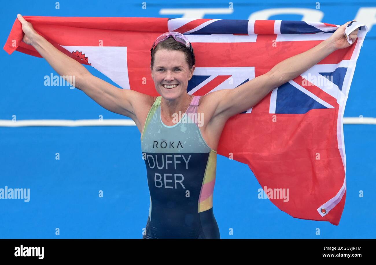 Tokyo, Japan. 27th July, 2021. Triathlon: Olympics, Olympic distance (1 ...