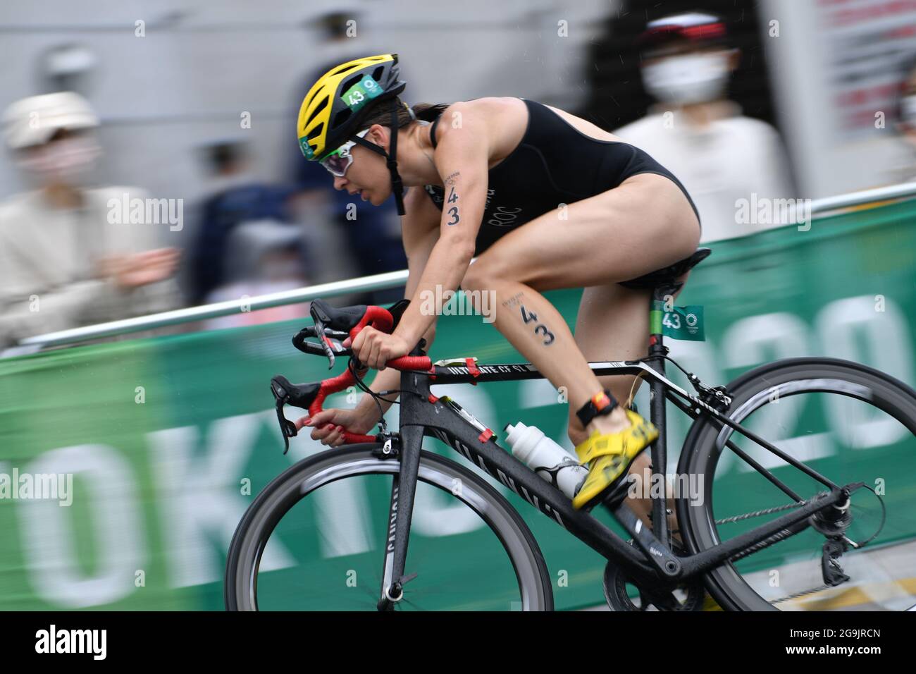 Tokyo, Japan. Credit: Matsuo. 27th July, 2021. Alexandra Razarenova ...