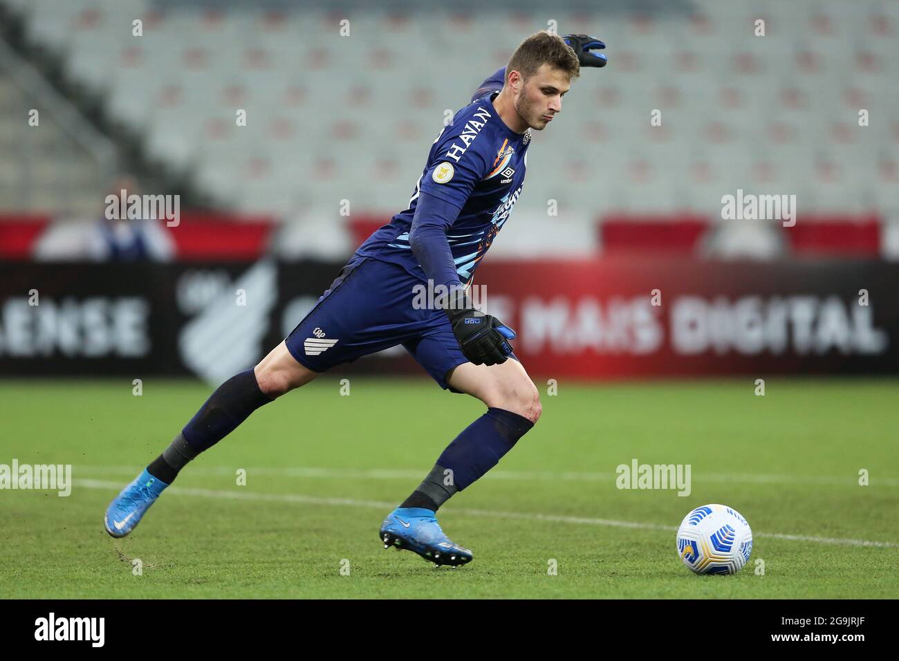25th July 2021; Arena da Baixada, Curitiba, Brazil; Brazilian Serie A ...