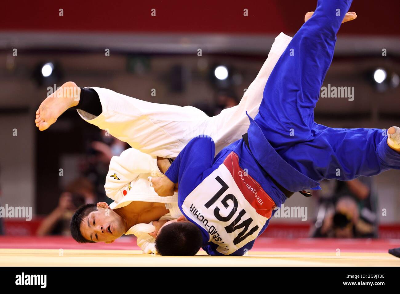 Tokyo, Japan. 26th July, 2021. Shohei Ono (JPN) Judo : Men's -73kg Semi-Final during the Tokyo ...