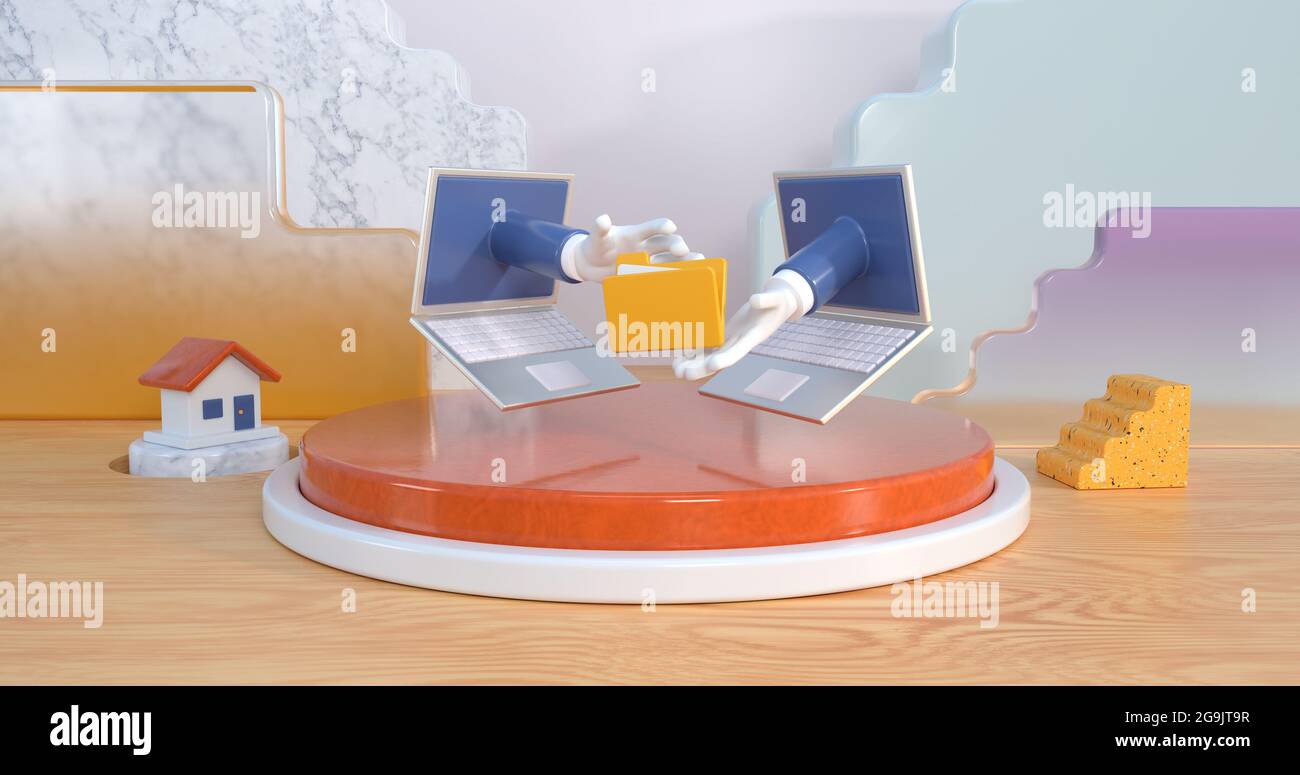 3d render for advertising Stock Photo - Alamy