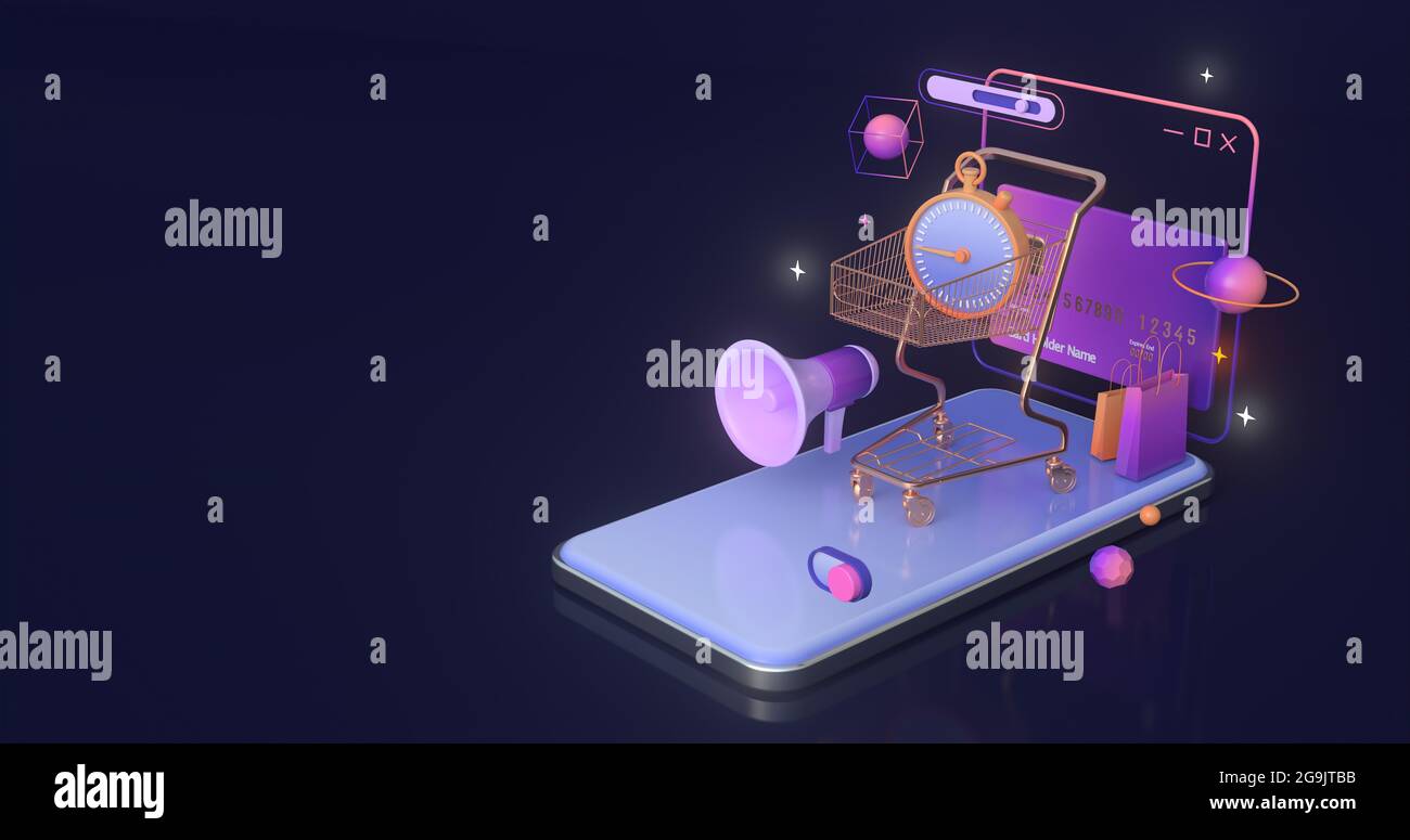 3d render for advertising Stock Photo - Alamy
