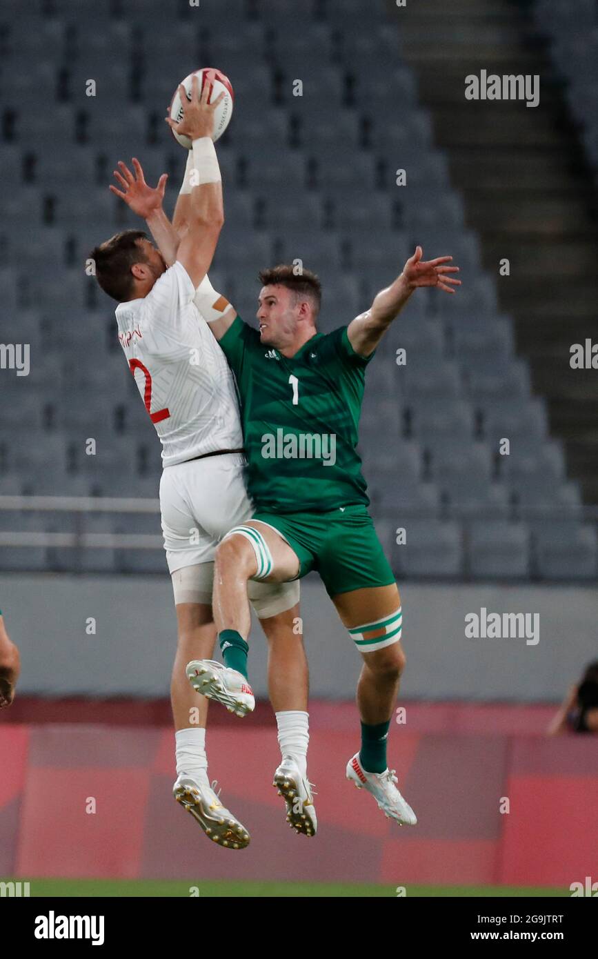 Tokyo, Japan. 26th July, 2021. Team Ireland forward Jack Kelly (1) and ...