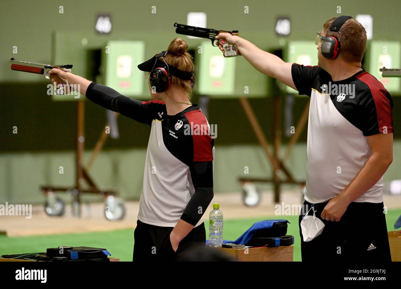 Tokio, Japan. 27th July, 2021. Shooting: Olympics, Preliminary ...