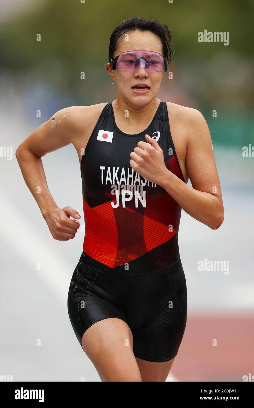 Tokyo, Japan. 27th July, 2021. Yuko Takahashi (JPN) Triathlon : Women's Final during the Tokyo ...