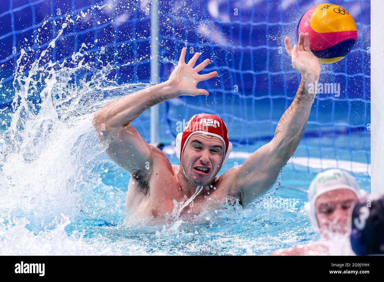 TOKYO, JAPAN - JULY 27: Gareth May of South Africa during the Tokyo ...