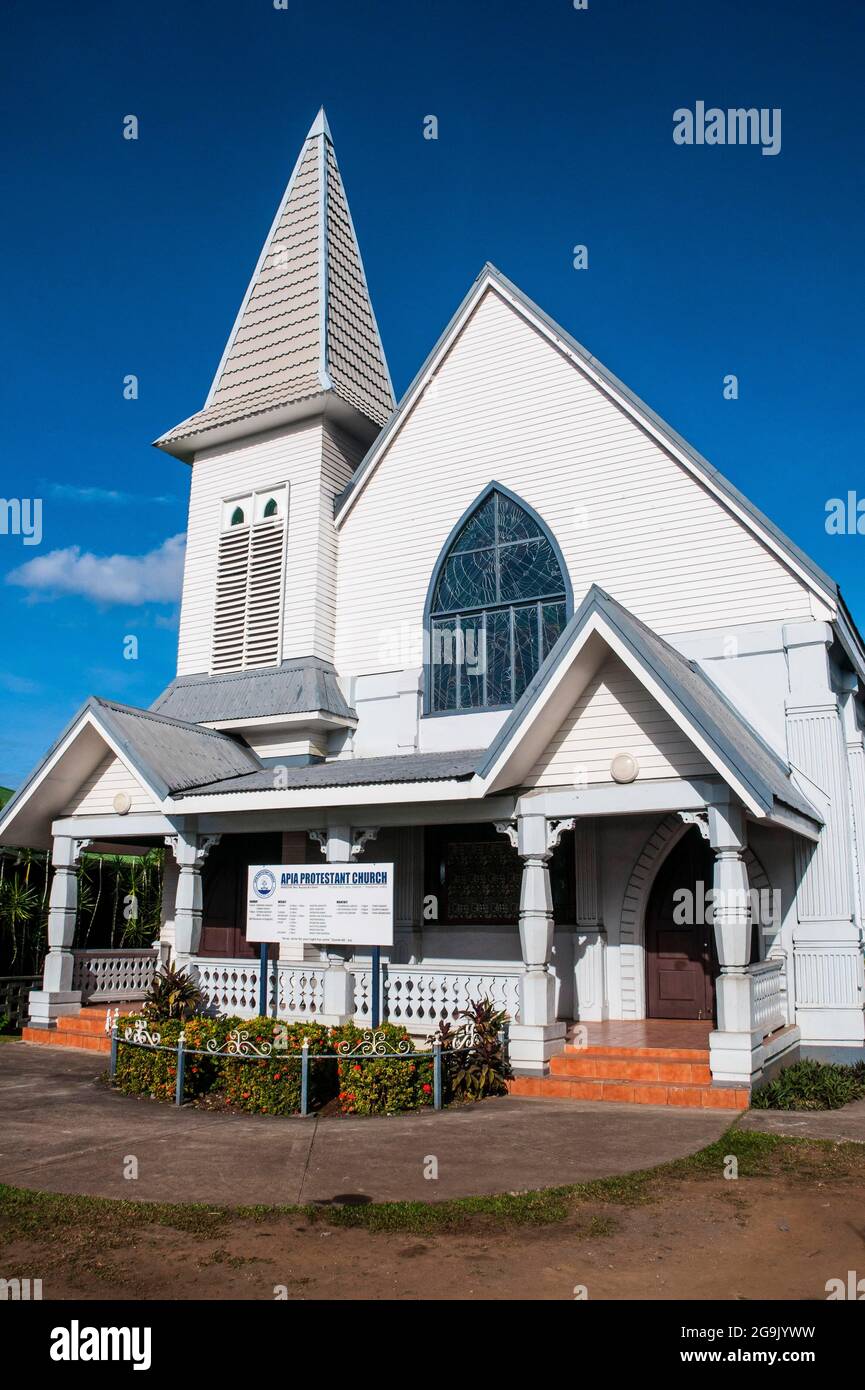 Samoa church hi-res stock photography and images - Alamy
