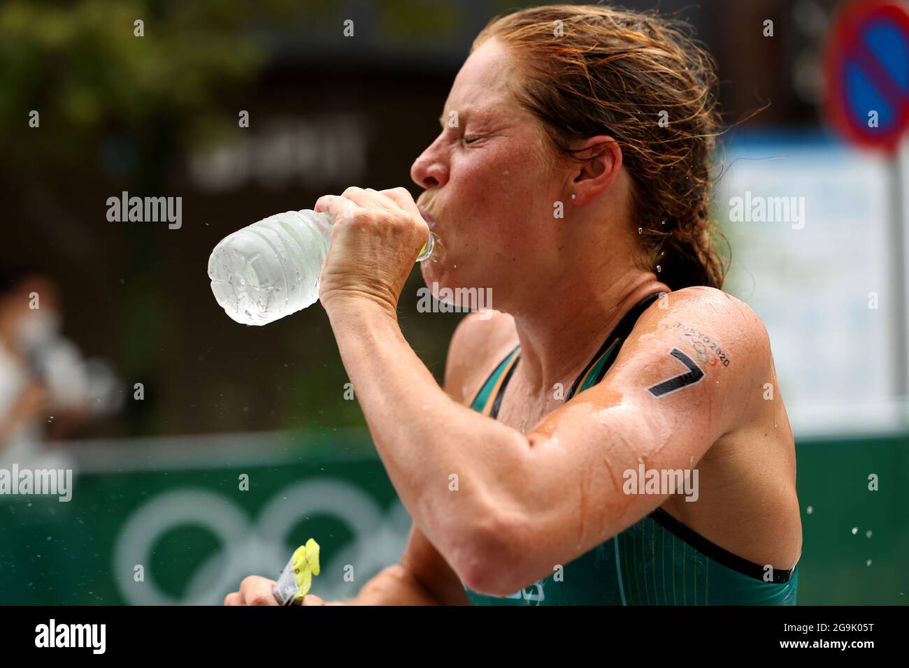 Tokyo, Japan. 27th July, 2021. Simone Ackermann (RSA) Triathlon : Women ...