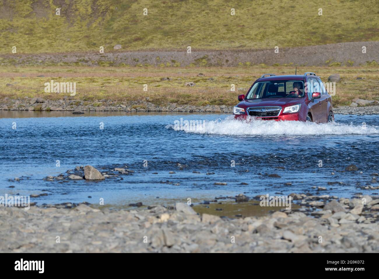 Car suv drive through ford hi-res stock photography and images - Alamy