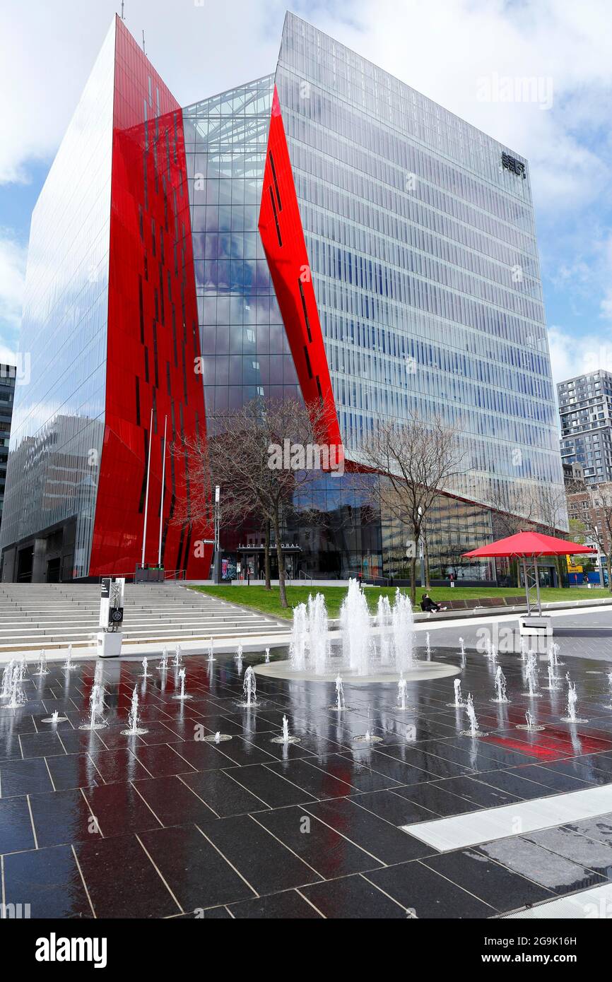 Modern office building, Montreal, Province of Quebec, Canada Stock ...