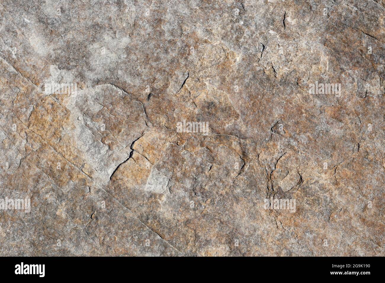 Stone pattern in a dry riverbed, Saint Lawrence River, Province of ...