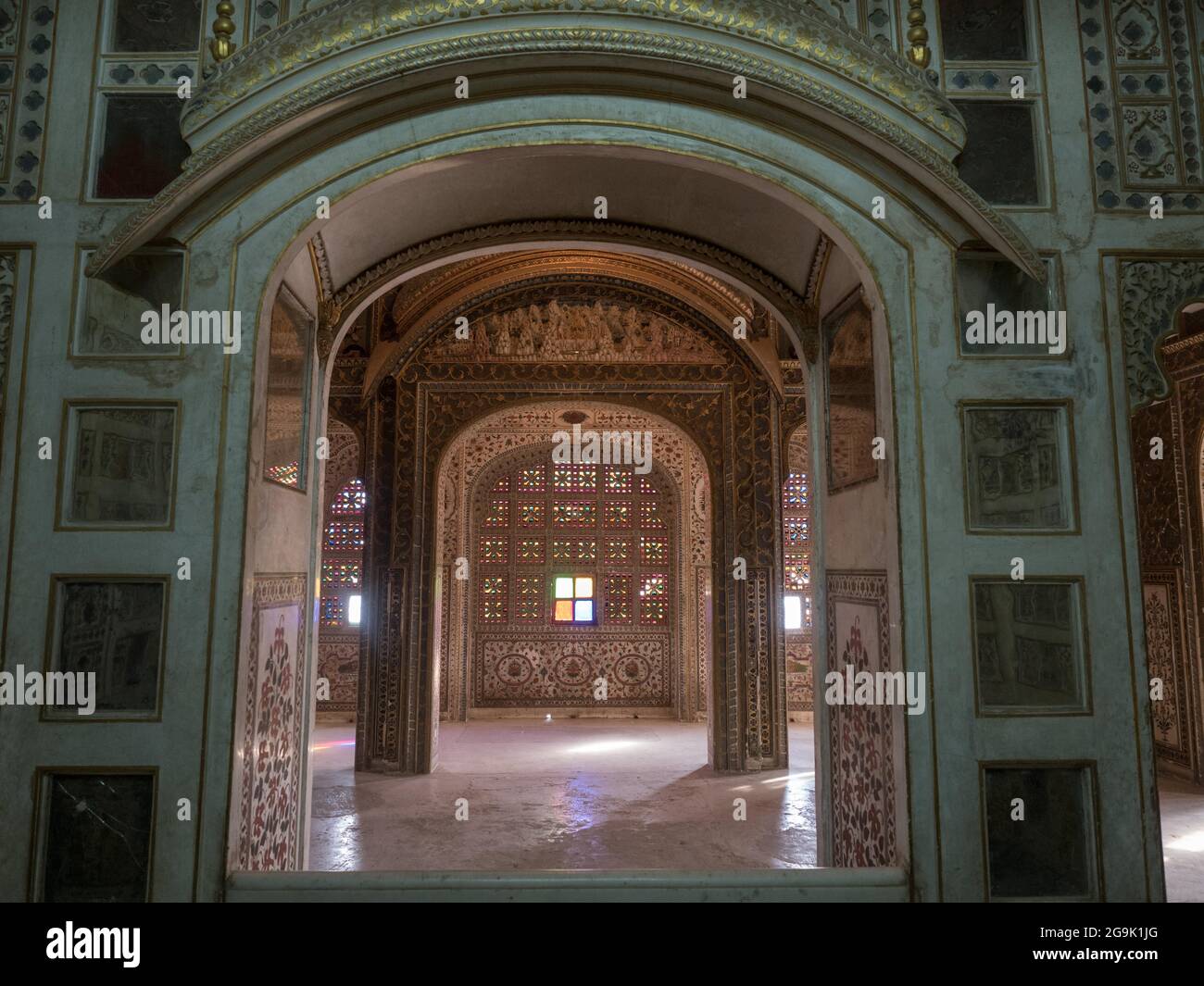 Decorative interior, Junagarh Fort, Rajasthan, India Stock Photo - Alamy