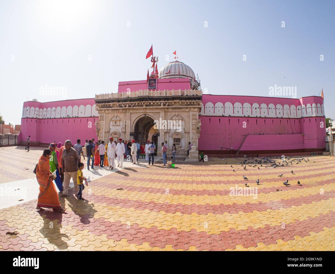 Karni Mata Temple or Rat Temple, Deshnoke, Rajasthan, India Stock Photo - Alamy