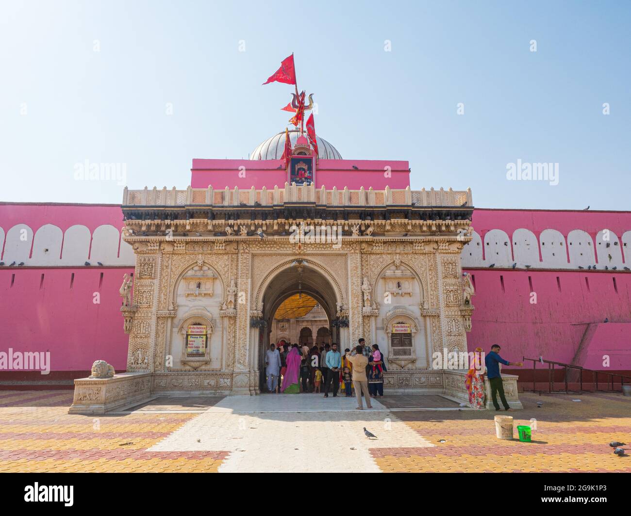 Karni Mata Temple or Rat Temple, Deshnoke, Rajasthan, India Stock Photo - Alamy