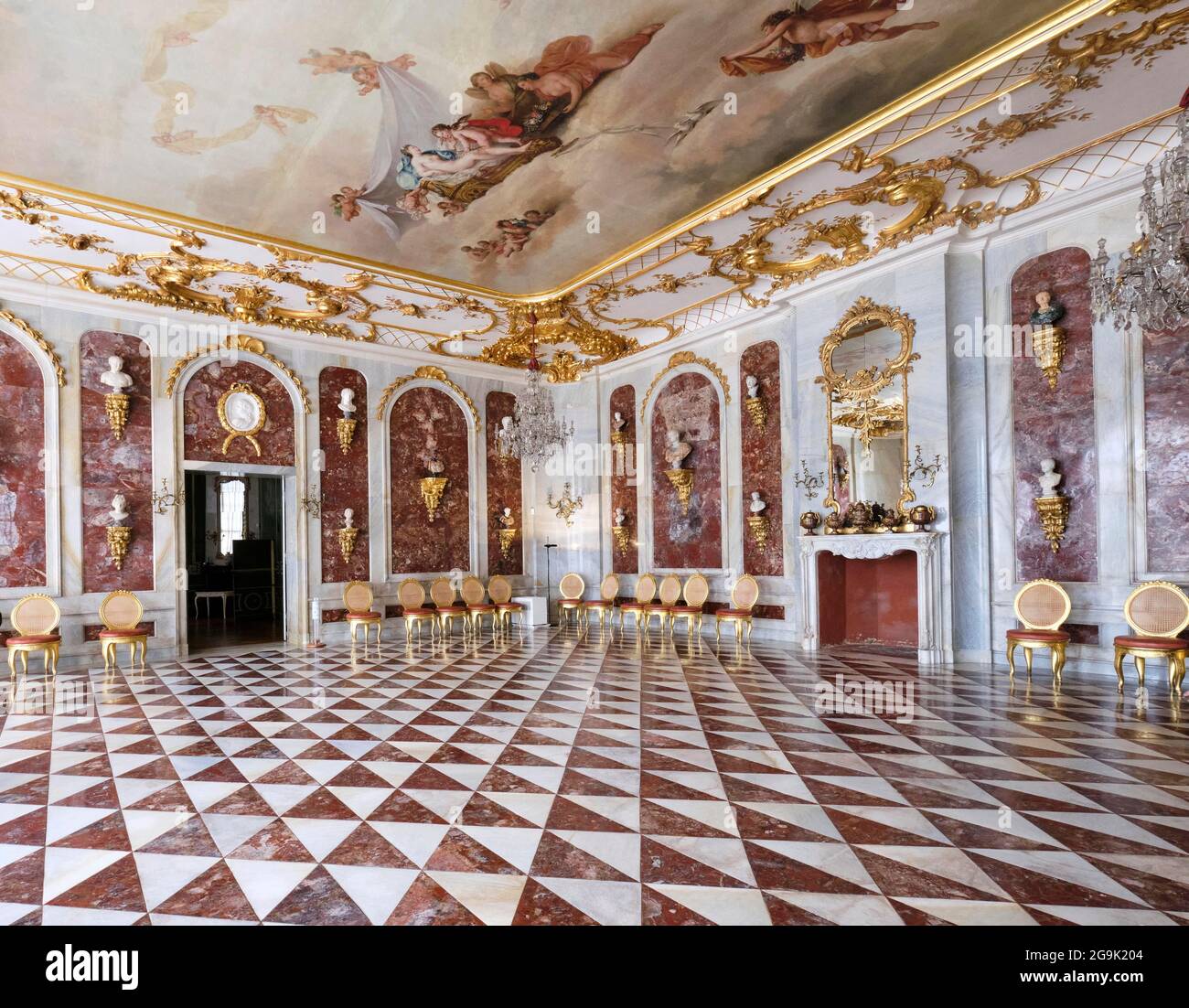 Sanssouci new palace interior hi-res stock photography and images - Alamy