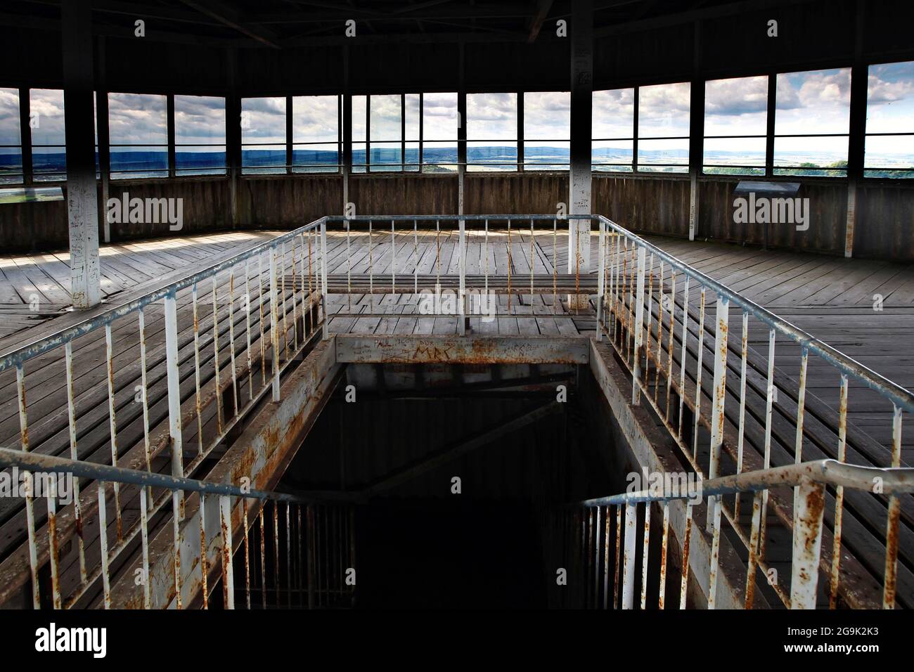 Viewing platform, Bavarian tower on the Buechelberg, viewing tower on ...