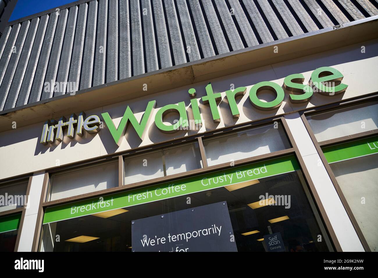Waitrose lettering, London, England, Great Britain Stock Photo - Alamy