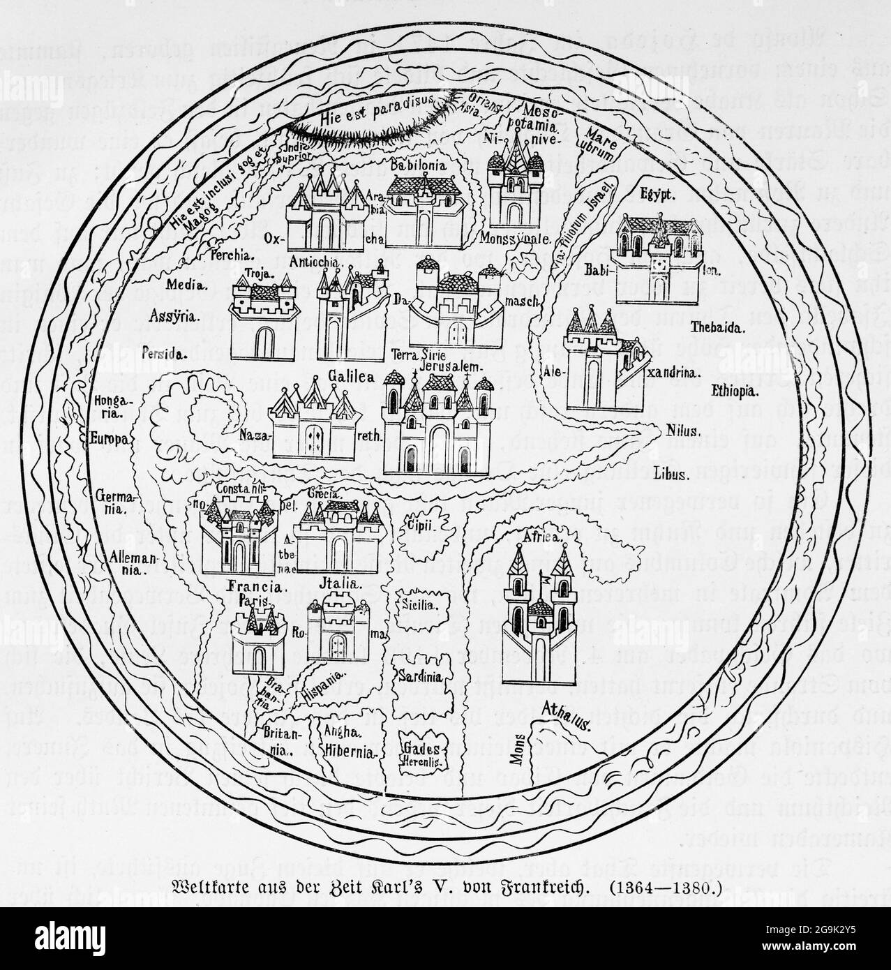 Map of medieval france Black and White Stock Photos & Images - Alamy