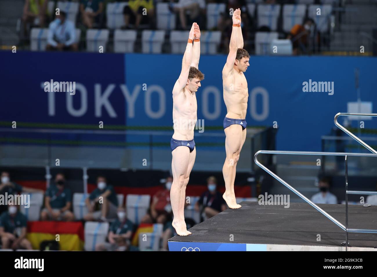 Thomas DALEY & Matty LEE (GBR), July 26, 2021. Diving - Men's ...
