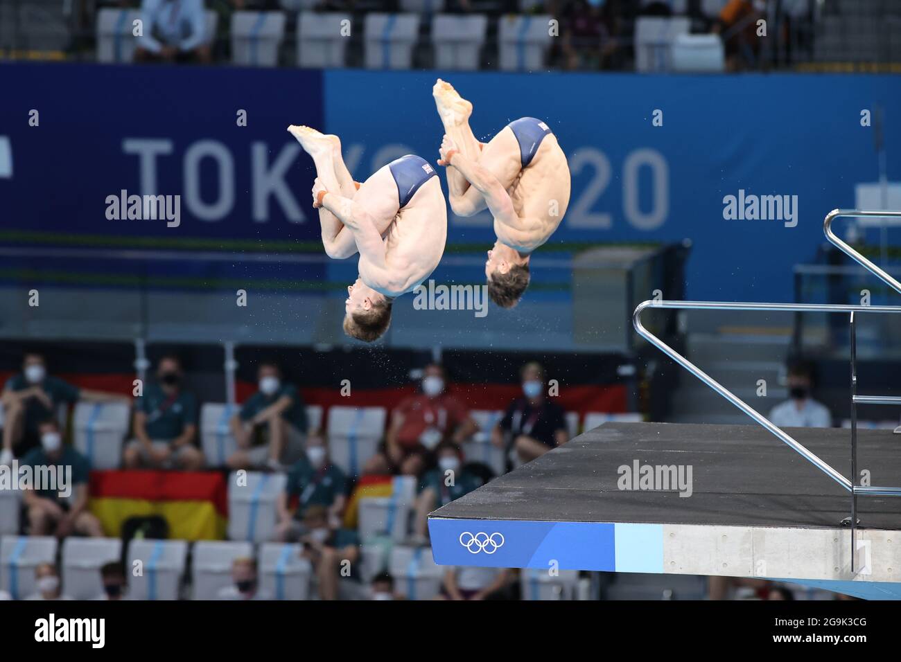 Thomas DALEY & Matty LEE (GBR), July 26, 2021. Diving - Men's ...