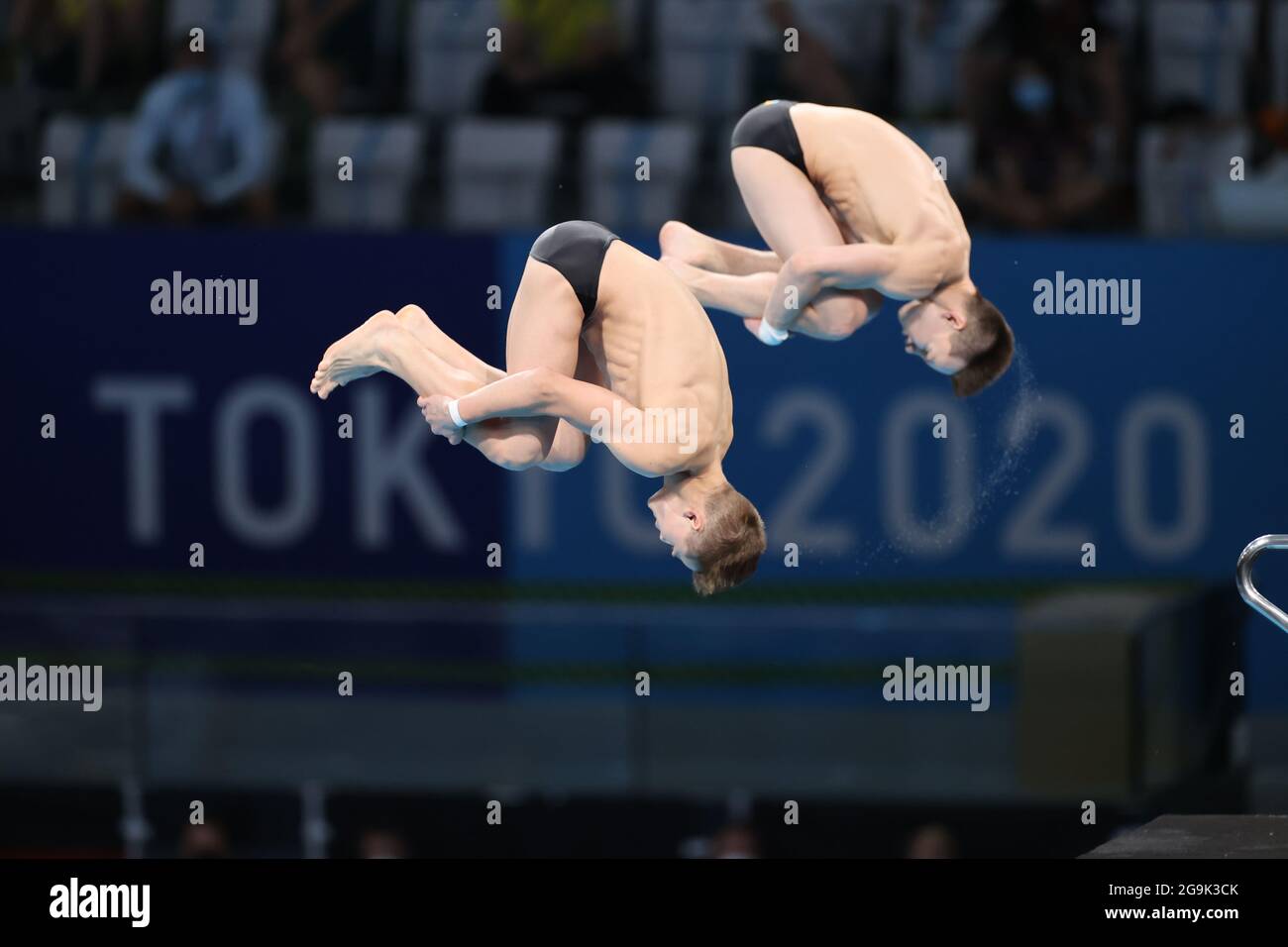 SERBIN Oleh, SEREDA Oleksii (UKR), July 26, 2021. Diving - Men's ...