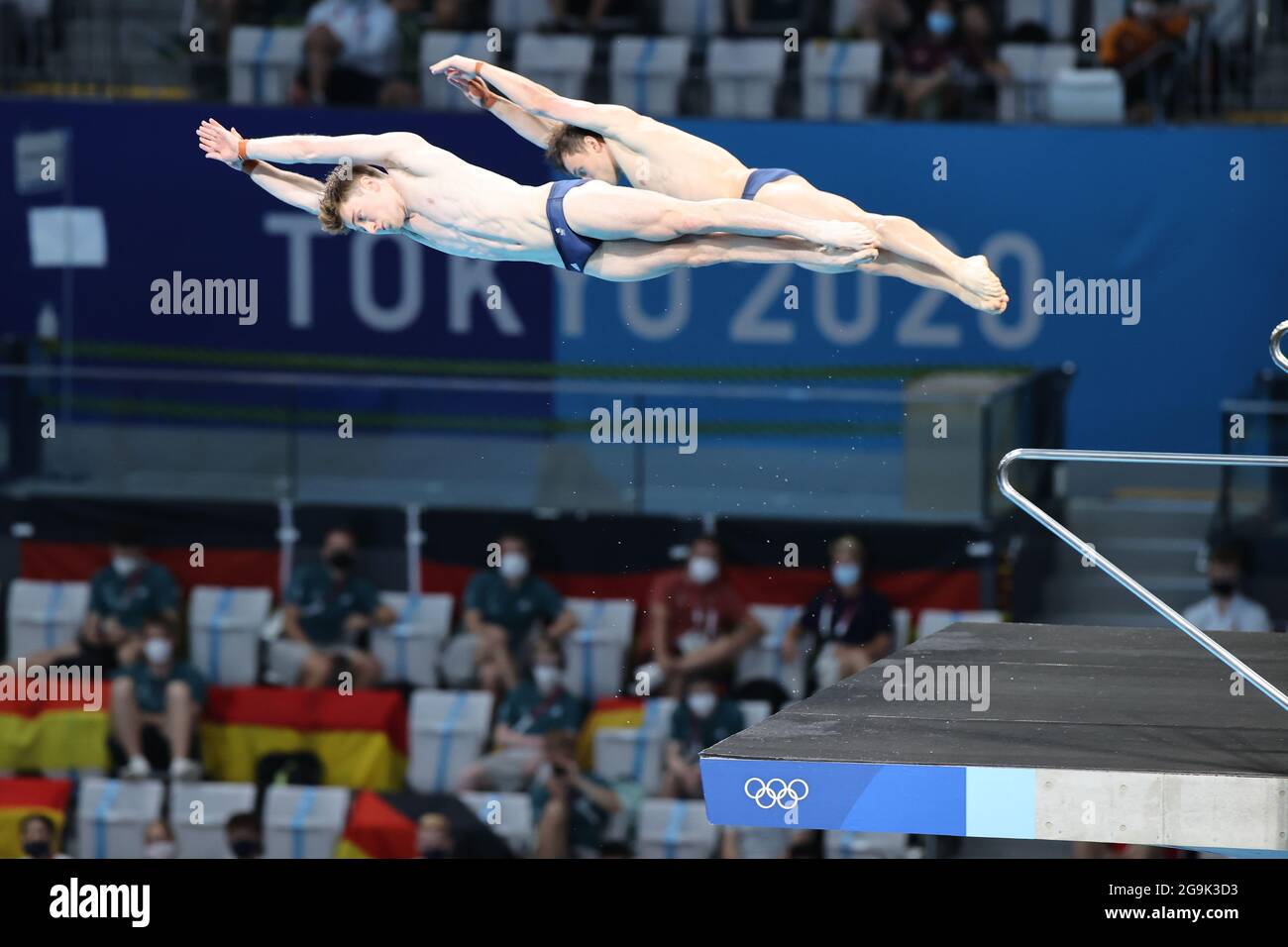 Thomas DALEY & Matty LEE (GBR), July 26, 2021. Diving - Men's ...