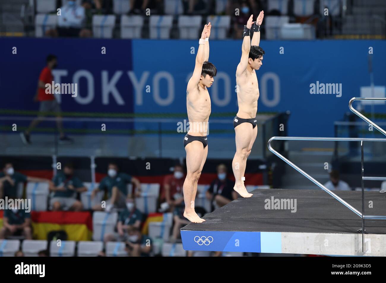 KIM Yeongnam, WOO Haram (KOR), July 26, 2021. Diving - Men's ...