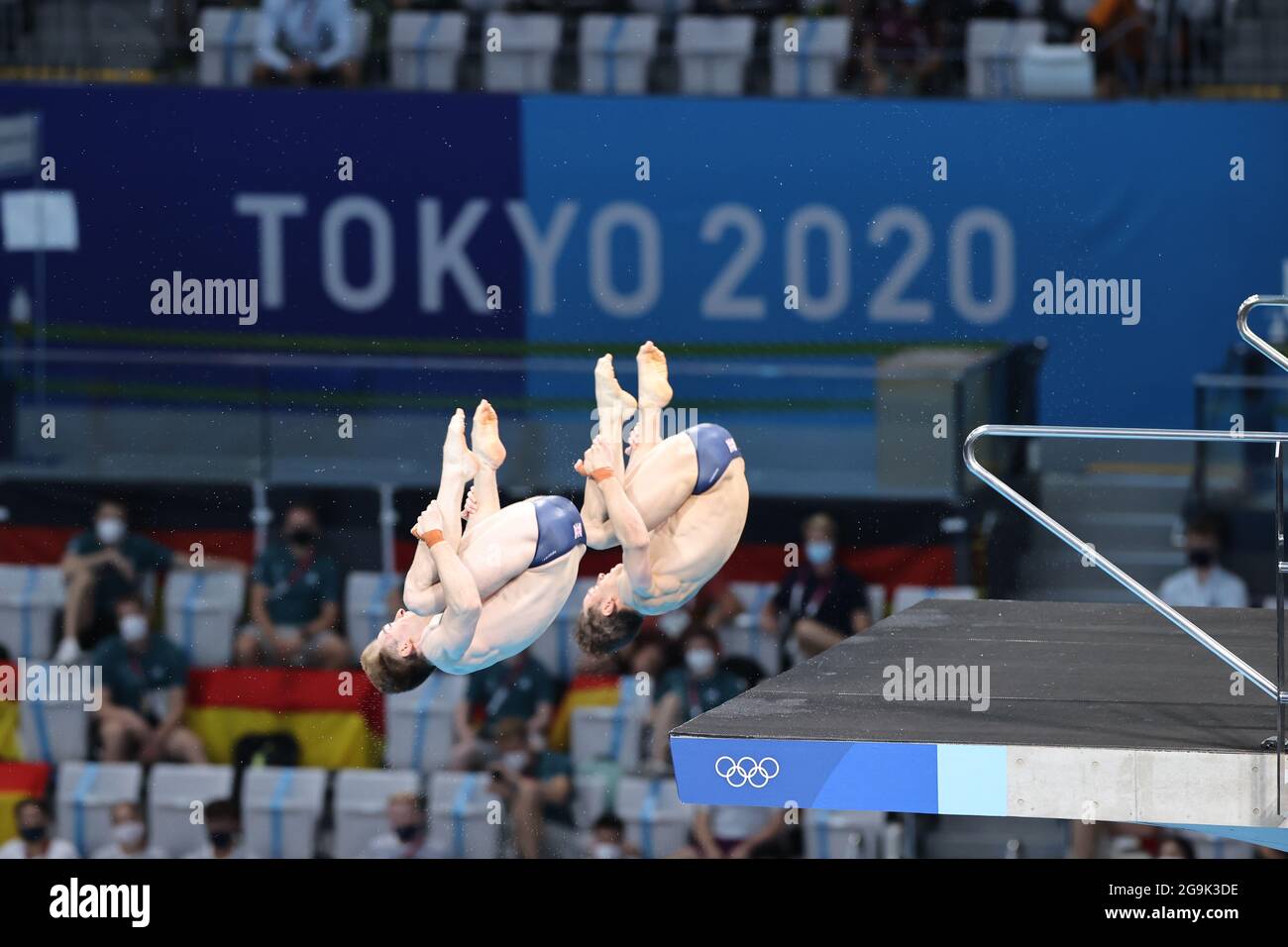 Thomas DALEY & Matty LEE (GBR), July 26, 2021. Diving - Men's ...