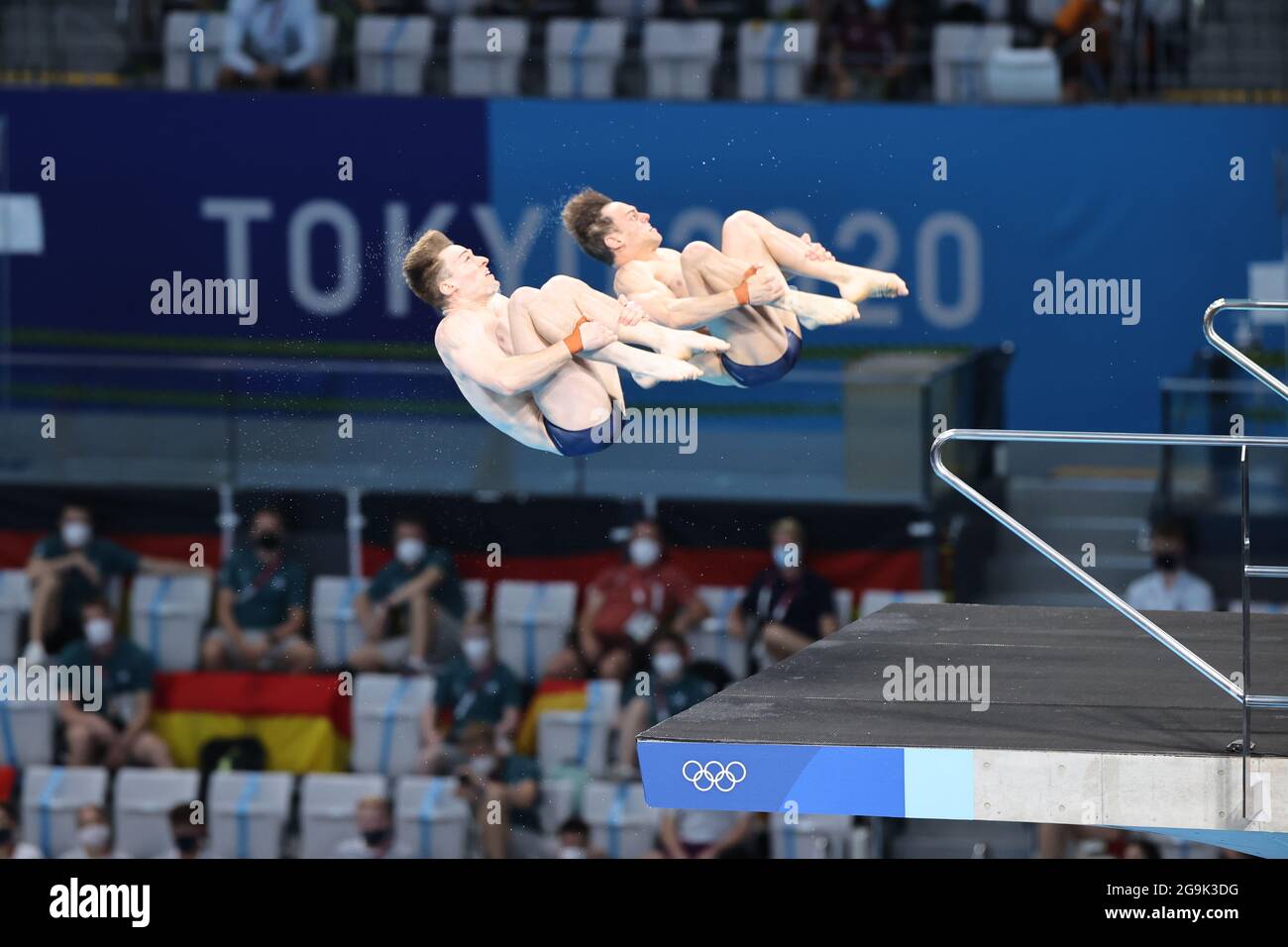 Thomas DALEY & Matty LEE (GBR), July 26, 2021. Diving - Men's ...