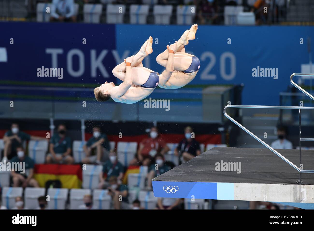 Thomas DALEY & Matty LEE (GBR), July 26, 2021. Diving - Men's ...