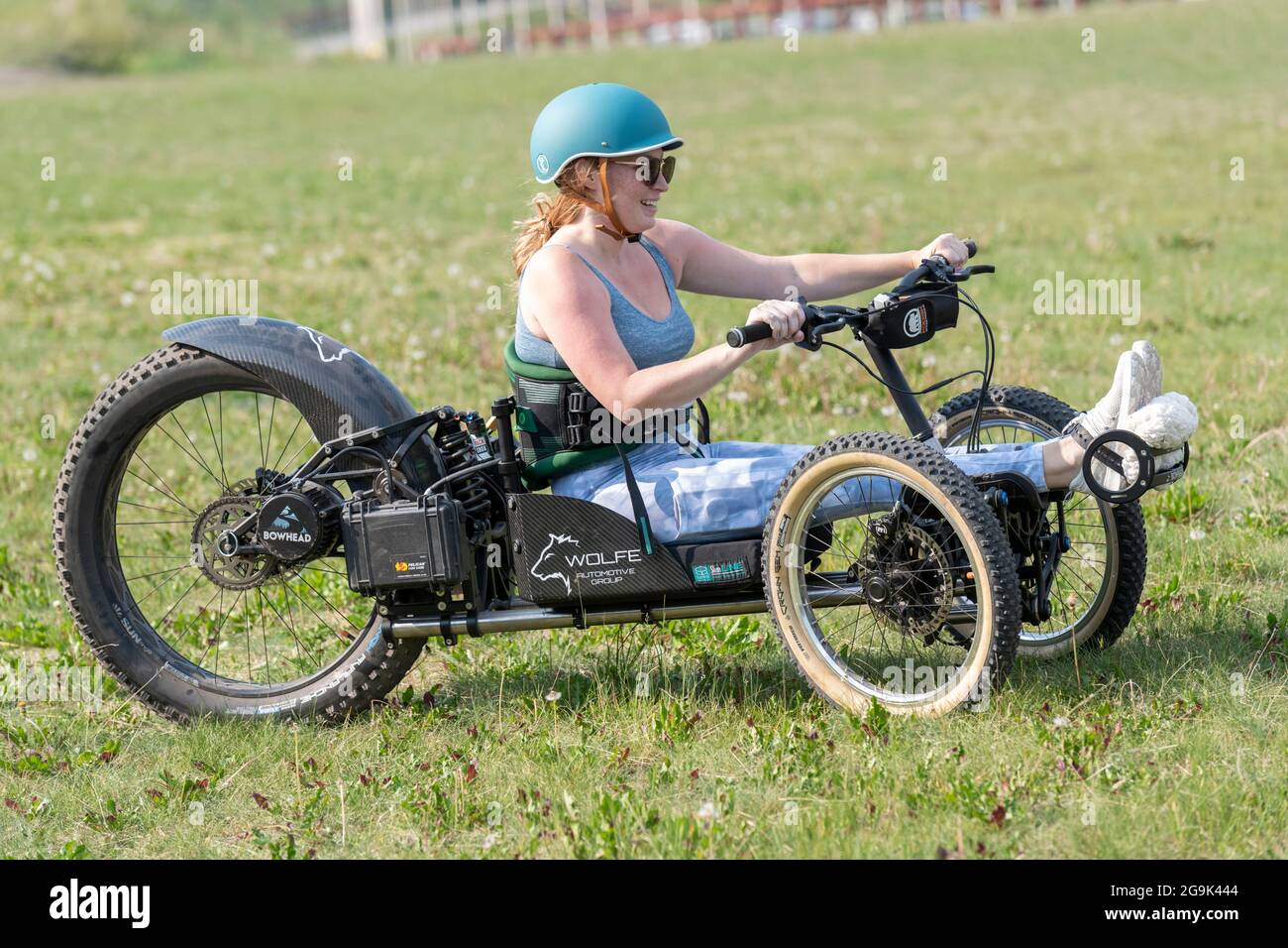 Adaptive sports participants using Bowhead Reach powered adaptive ...