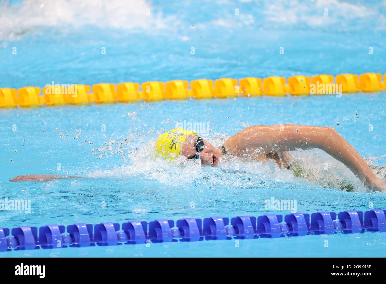 Tokyo, Japan. 26th July, 2021. TITMUS Ariarne (AUS) Swimming : Women's 400m Freestyle Final ...