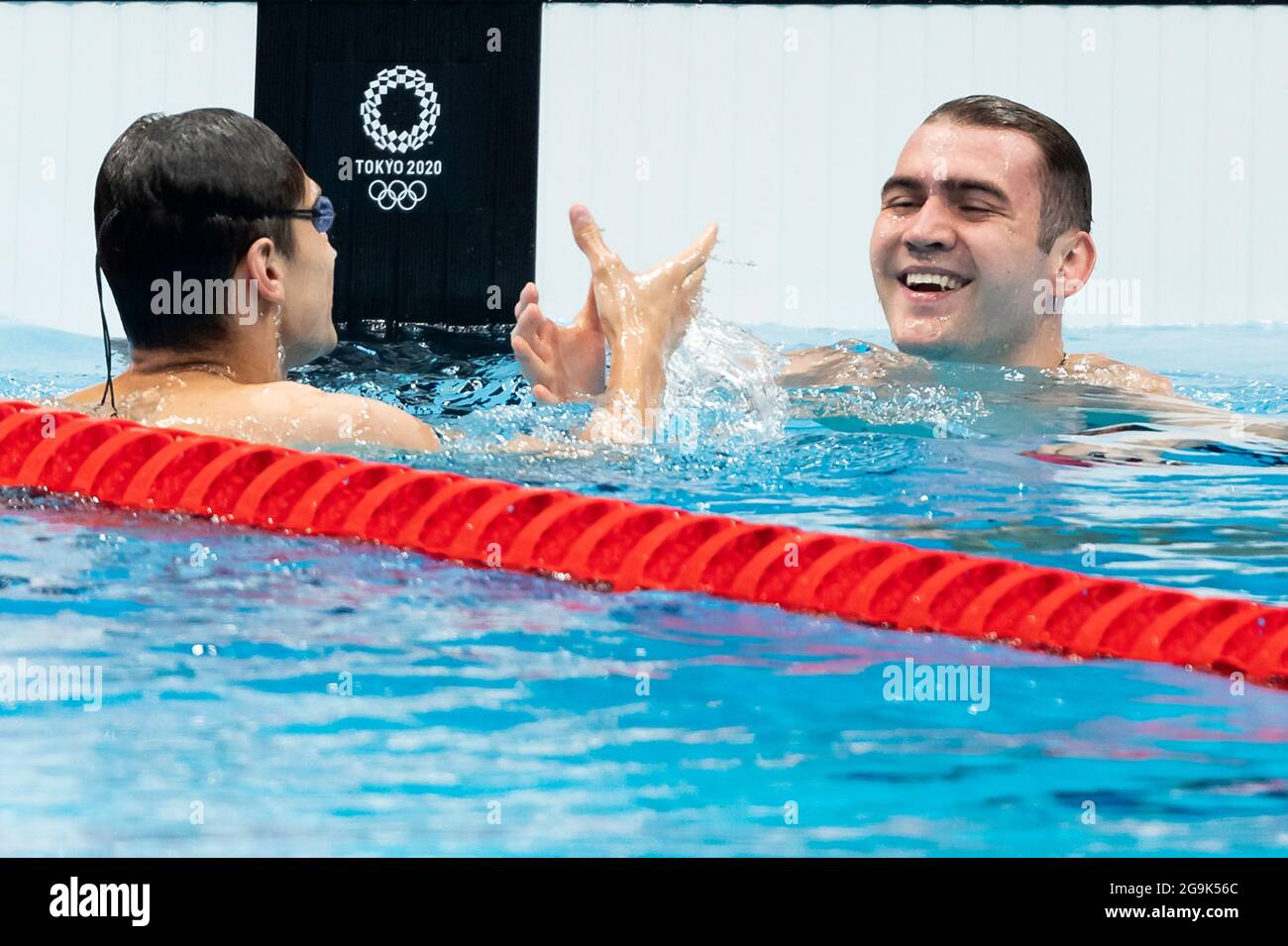 Tokyo, Japan. 27th July, 2021. TOKYO, JAPAN - JULY 27: Evgeny Rylov of ...