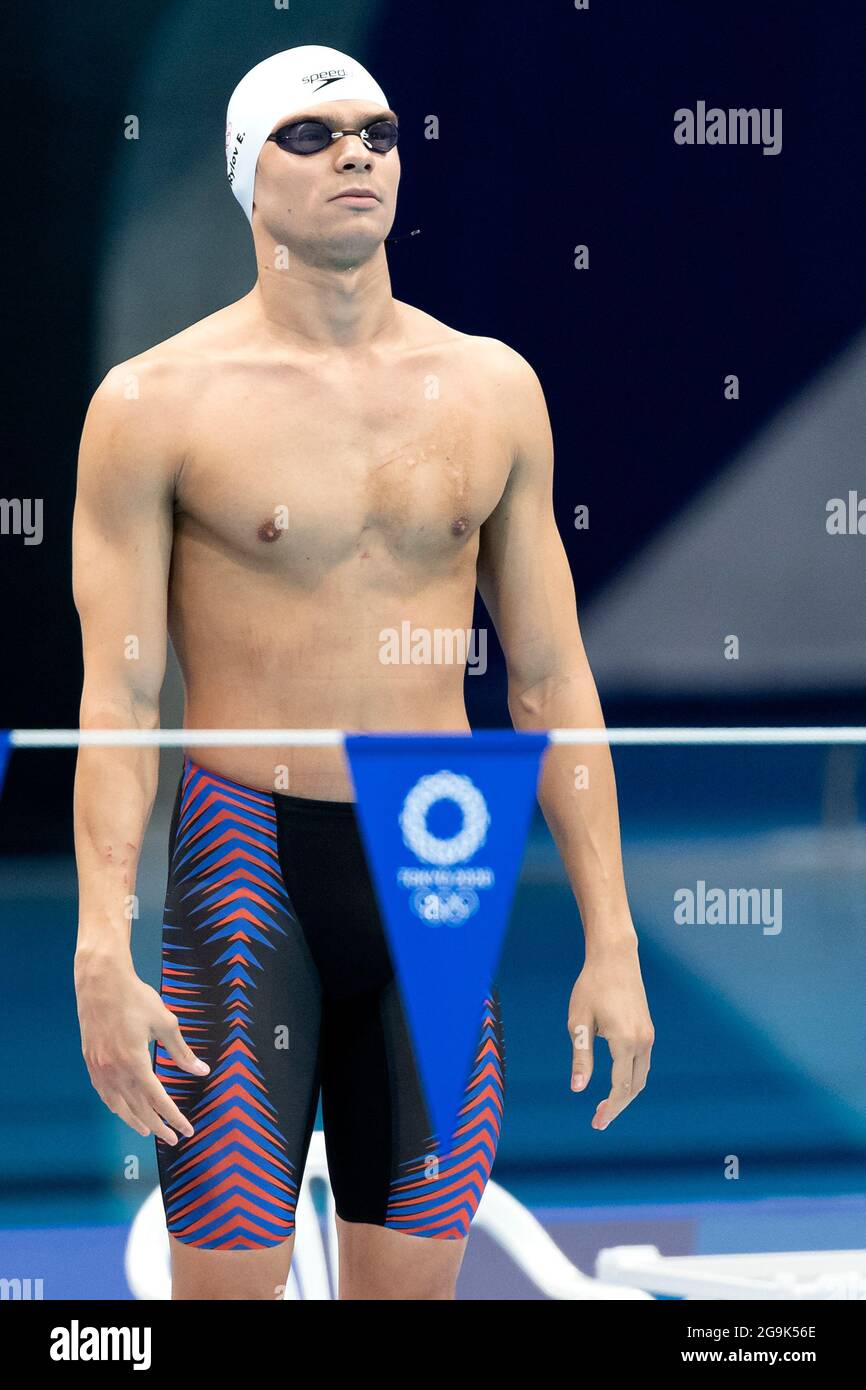 Tokyo, Japan. 27th July, 2021. TOKYO, JAPAN - JULY 27: Evgeny Rylov of ...