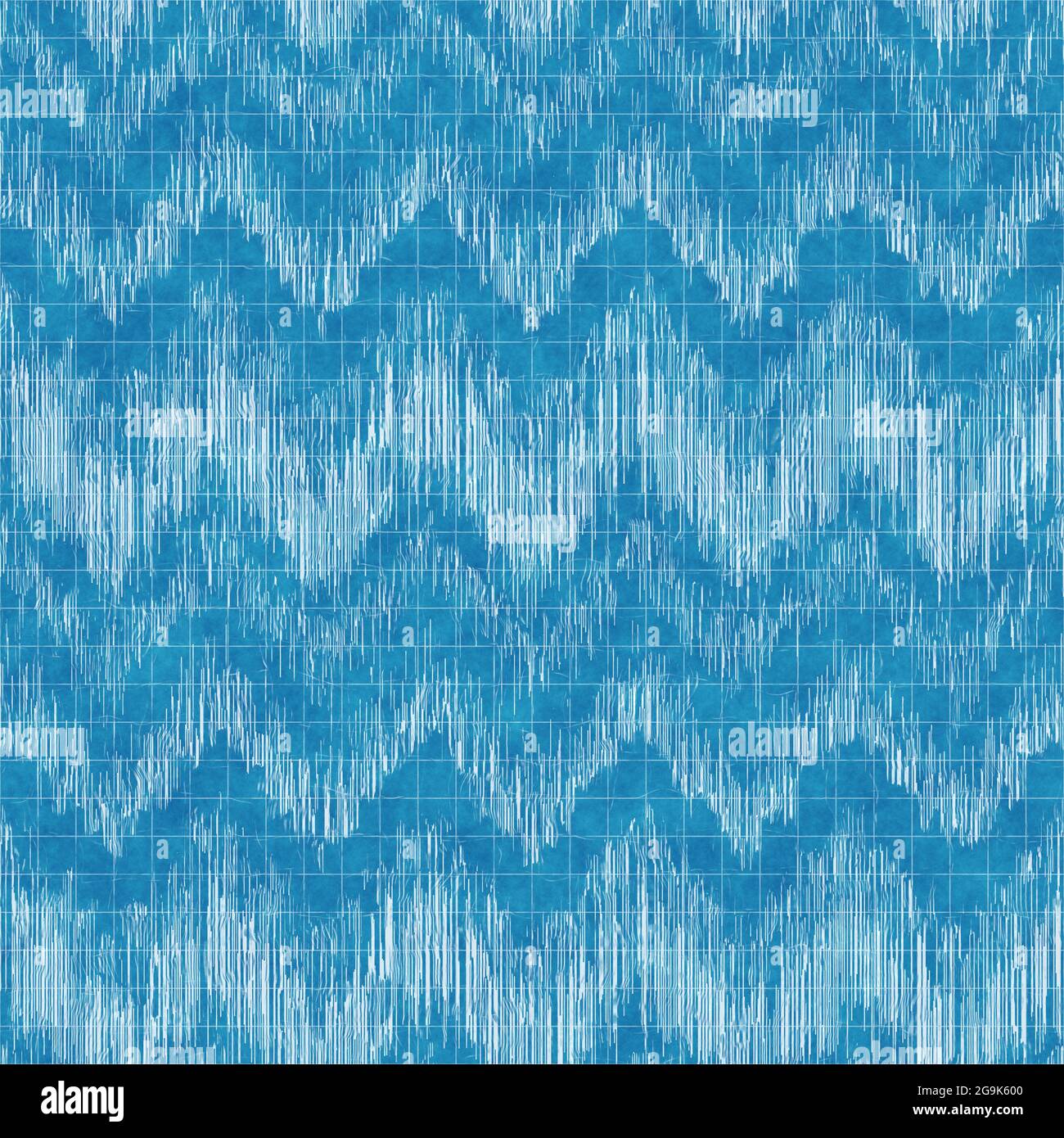 Seamless bright blue blueprint pattern for textile and print Stock ...