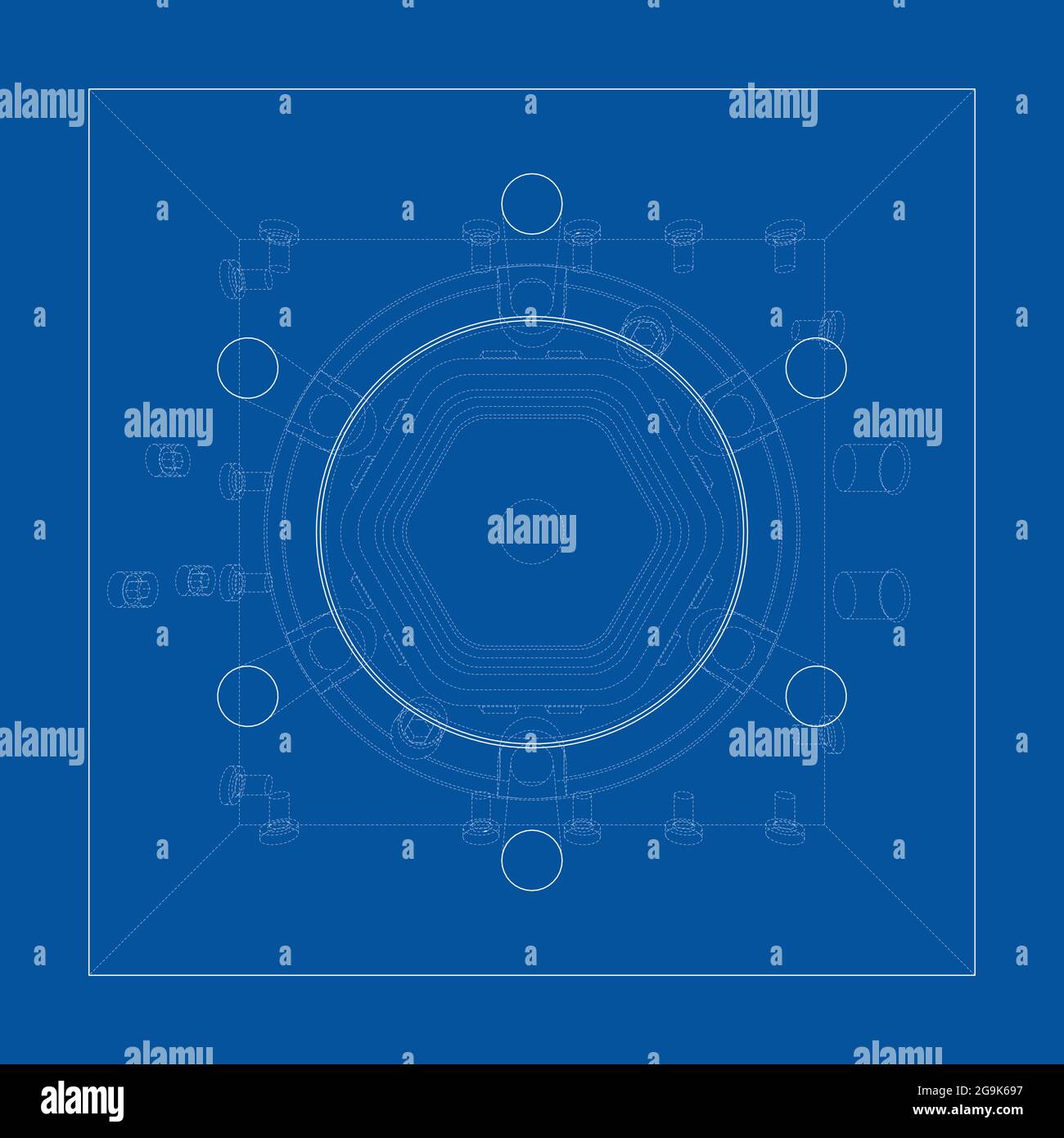 Abstract industry object concept. Vector Stock Vector Image & Art - Alamy