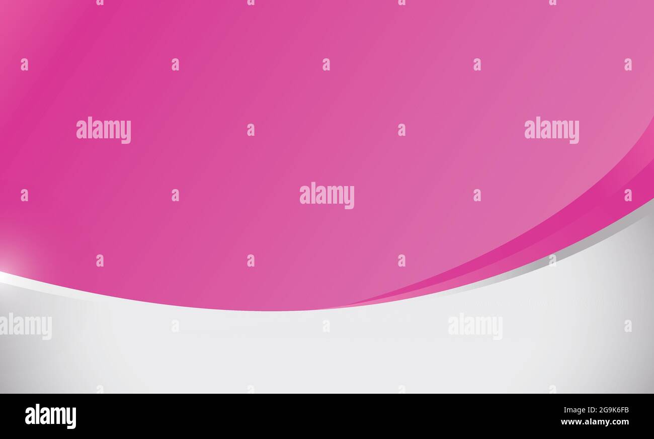 Banner template in pink and white color, with gradient effect and glows ...