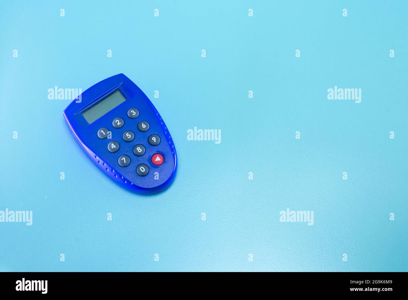 A blue online transaction electronic token Stock Photo - Alamy